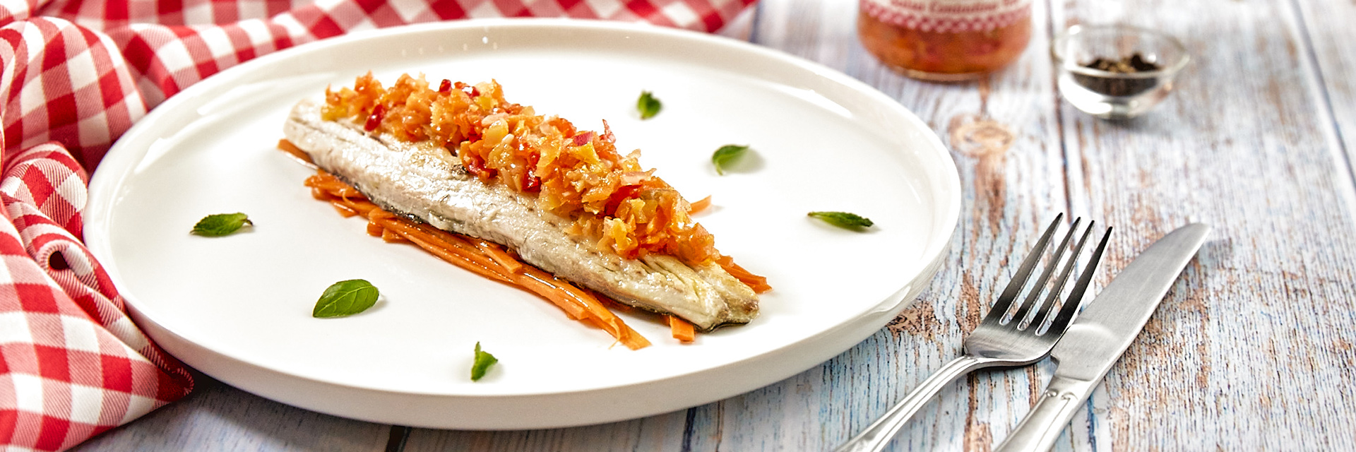 Ricetta: filetto di orata con salsa contadina | Non Solo Buono